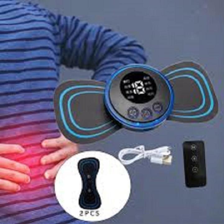 EMS Mini Neck Pulse Massager Electric LCD Display Stretcher | Daraz.com.bd