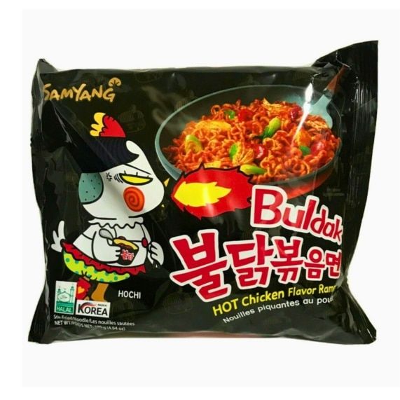 Samyang Buldak Spicy Hot Chicken Flavor Ramen Instant Noodles - 5 in 1 ...