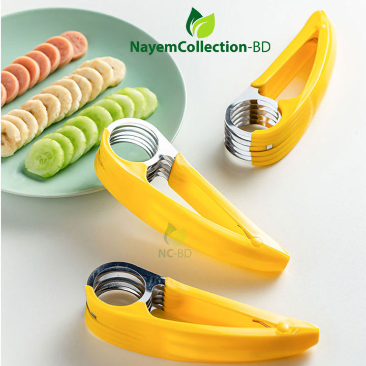 1 pcs Banana slicer yellow color | Daraz.com.bd