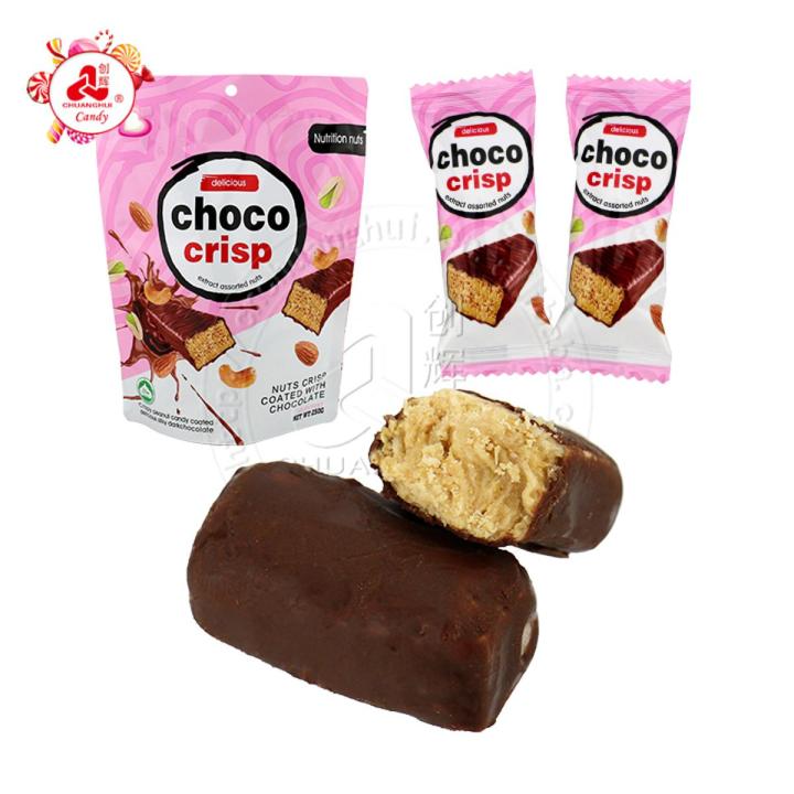 Chocolate coating Choco crispy peanut candy 250gm | Daraz.com.bd