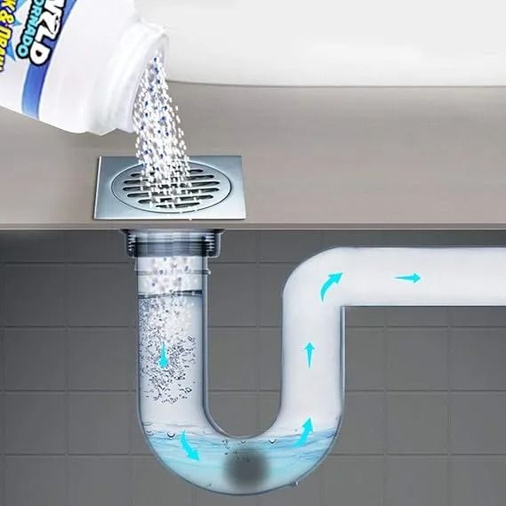 Powerful Sink and Drain Cleaner Chemical Powder Agent for Kitchen ...