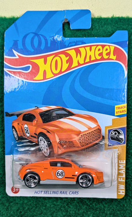 Hot Wheels Track Stars Collection – Orange Sports Car (Hot Selling Rail ...