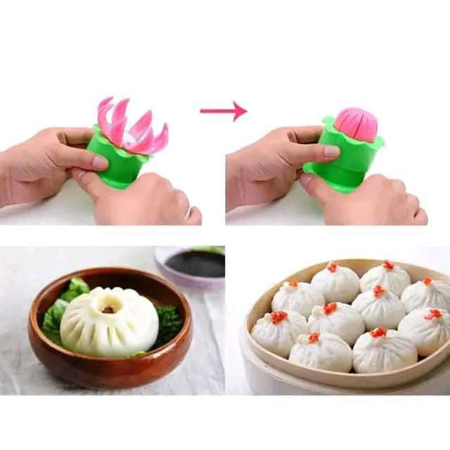 Newooh Bun Dumpling Maker Mold Plastic DIY Pastry Pie Steamed Stuffed ...