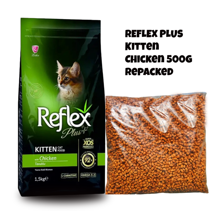 Reflex Plus Repacked Cat food Kitten Chicken 500g | Daraz.com.bd