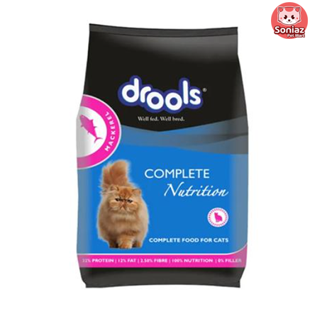 Drools Adult Dry Cat Food Mackerel Flavour-3kg | Daraz.com.bd