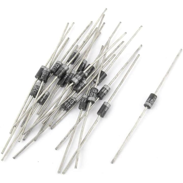 1N4007 DO-41 Axial Silastic Guard Junction Standard Rectifier Diode (Pack of 10) | Daraz.com.bd