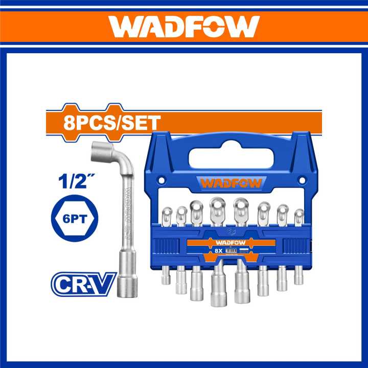 8 PCS L-ANGLED SOCKET WRENCH SET WADFOW (WTH4208) | Daraz.com.bd