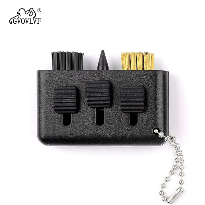 3 in 1 Retractable Multiple Use Golf Club Cleaner Tool Portable Golf ...
