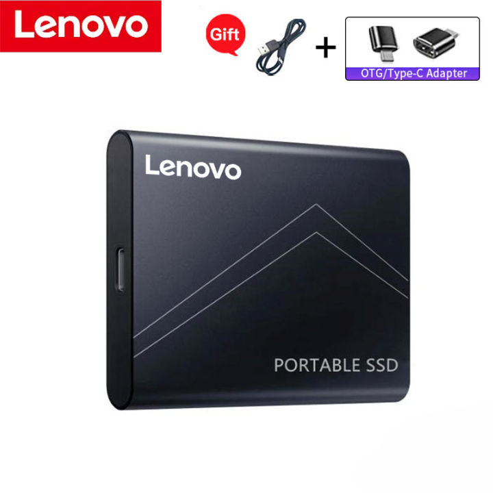 Lenovo Portable High-Speed 128TB SSD External Hard Drive Mass Storage ...