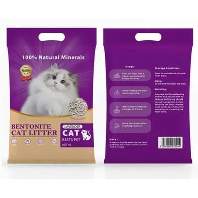 Premium Bentonite Number-1 BD Cat Litter Lavender 10L | Daraz.com.bd