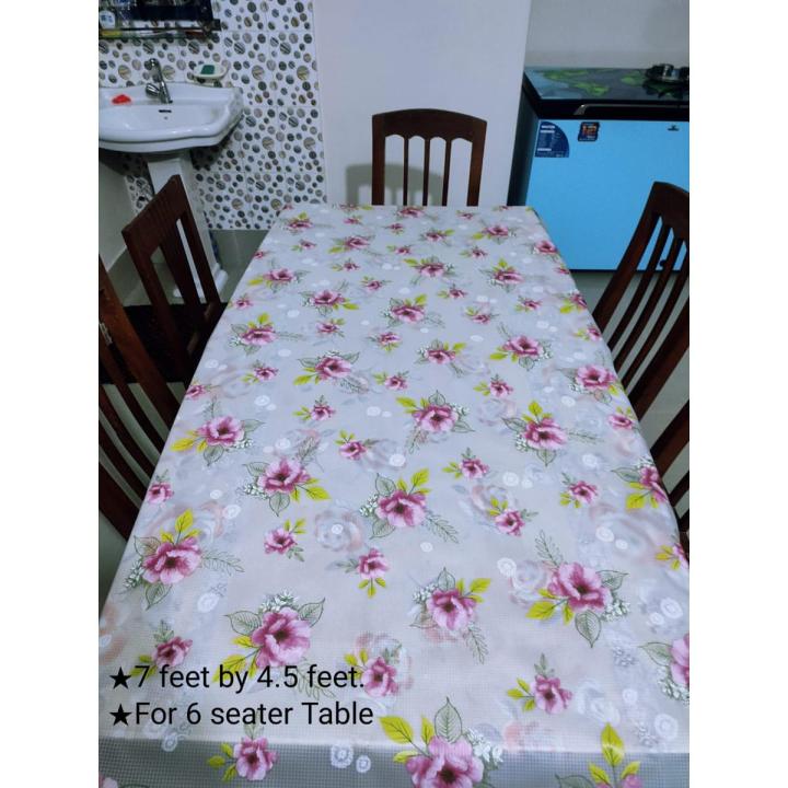 PVC water and oil prof plastic Dining Table Mat, Dining Table Cloth- 7 ...