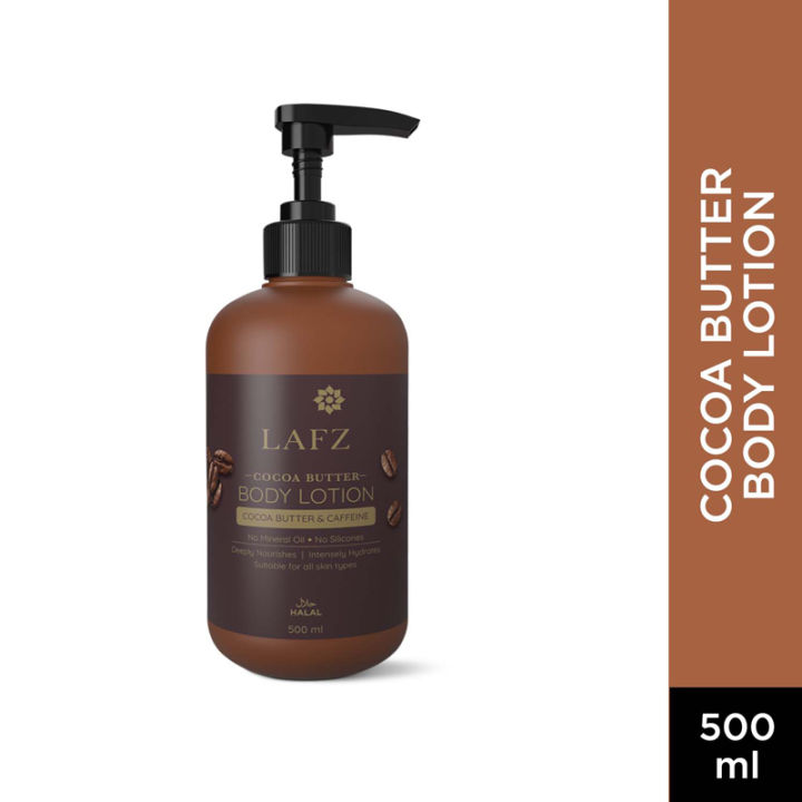 Lafz Body Lotion (500ml) - Cocoa Butter | Daraz.com.bd