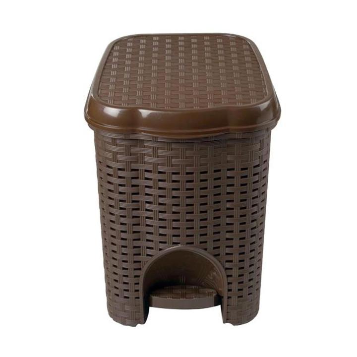 75308 - Rattan Paddle Bin - 18 Lt - Dark Brown | Daraz.com.bd