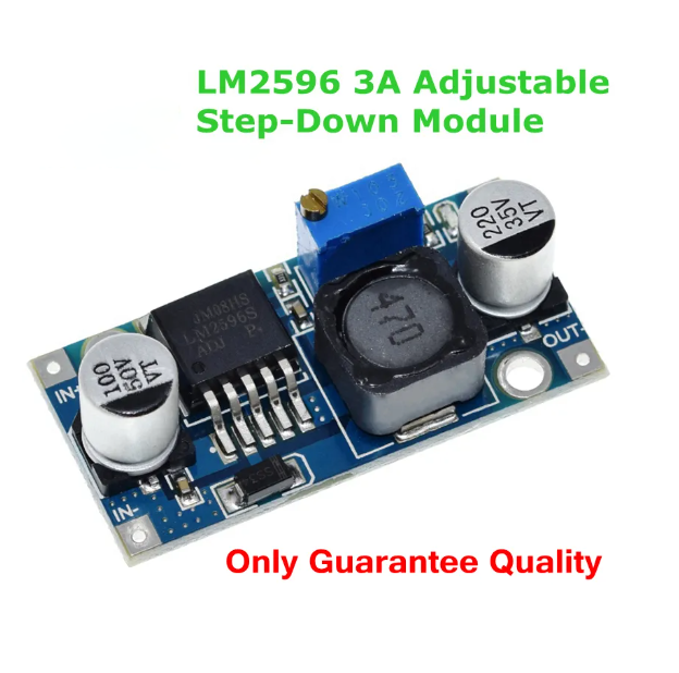 LM2596 DC-DC Step-down Power Supply Module 3A Adjustable Step-down Module LM2596S Voltage ...