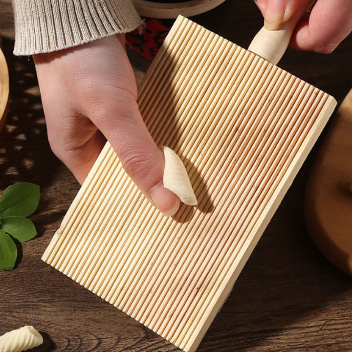 Italian Fantes Gnocchi Board Wood Kitchen Baking Tool Pasta Maker ...
