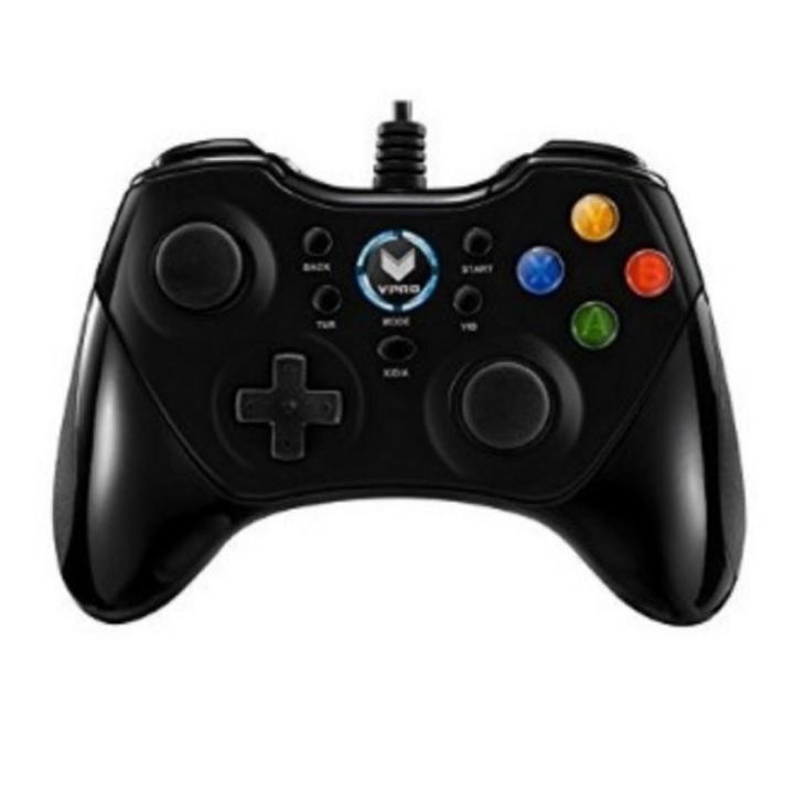Rapoo VPRO V600S Black Dual vibration motors Game Pad | Daraz.com.bd