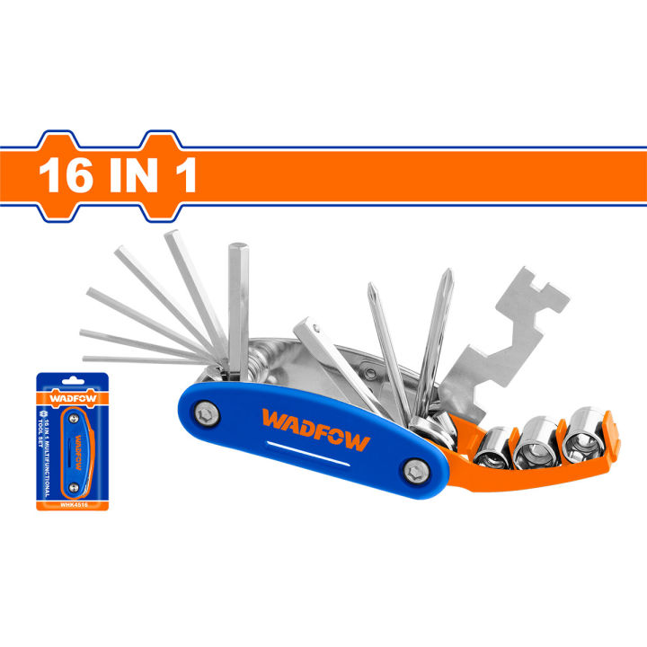16 IN 1 MULTI FUNCTION TOOL WADFOW (WHK4516) | Daraz.com.bd