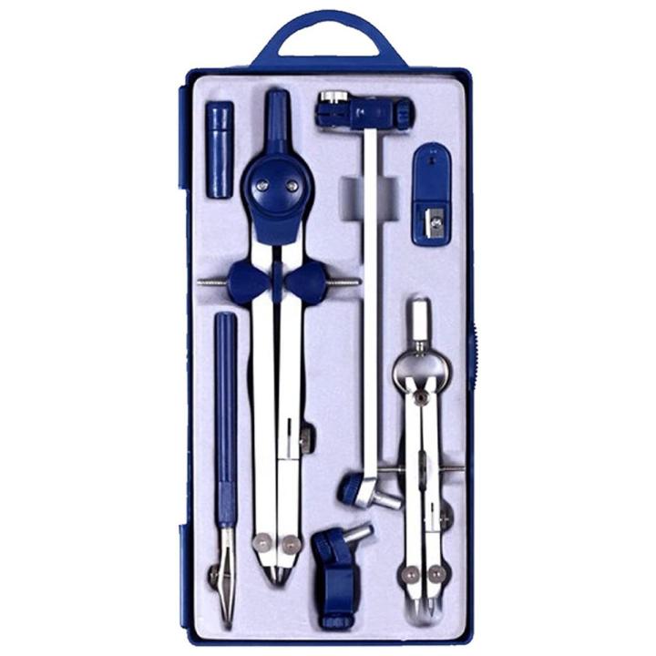 【Fashion】9Pc Drafting Compass Geometry Set Tool Drawing Tool for ...