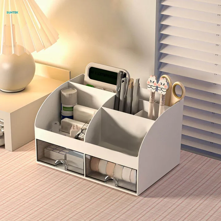 Desk Organizer with Drawers Desktop Storage Drawers for Dresser Home ...