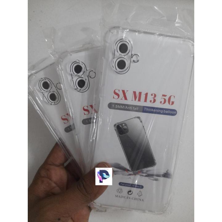 Samsung Galaxy M13 5G Premium Silicone Case Crystal Clear Soft TPU ...