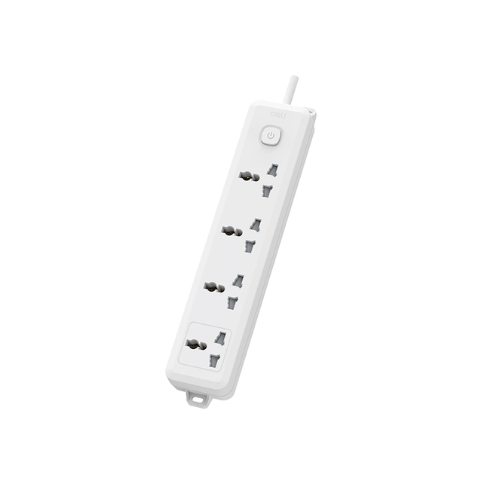 Deli CT704 5 Meter 2 Pin 4 Port Power Strip | Daraz.com.bd