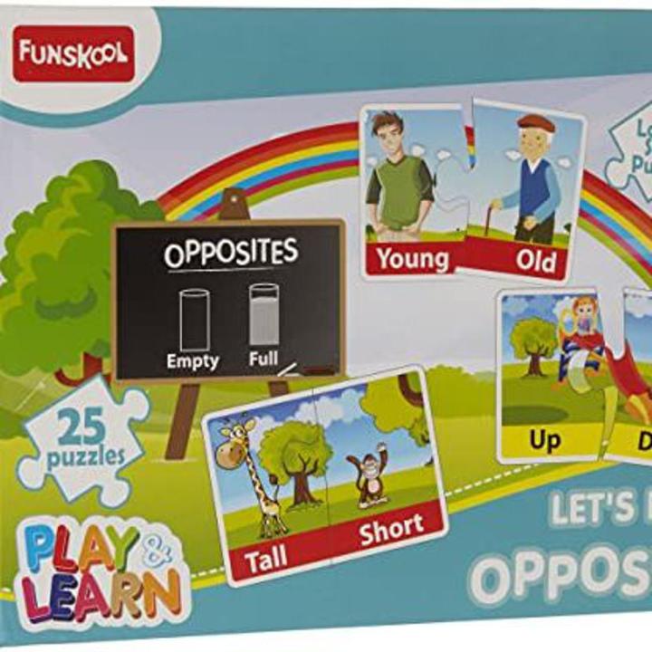 Funskool Play and Learn Opposites Puzzle | Daraz.com.bd