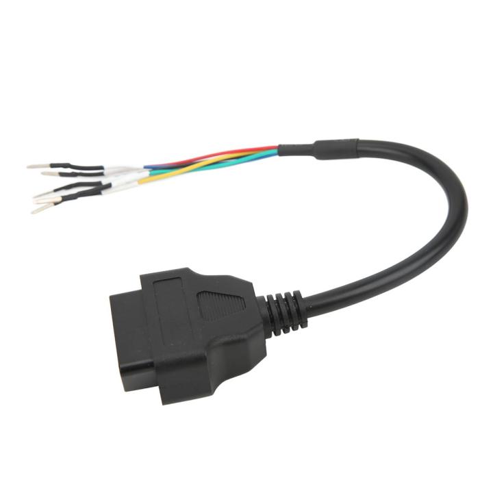 Diagnostic Extension Pigtail Cord, OBD2 Female Connector Cable Stable ...