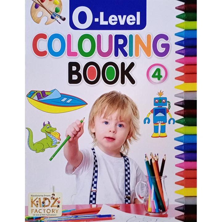 O- Level Colouring Book 4 | Daraz.com.bd