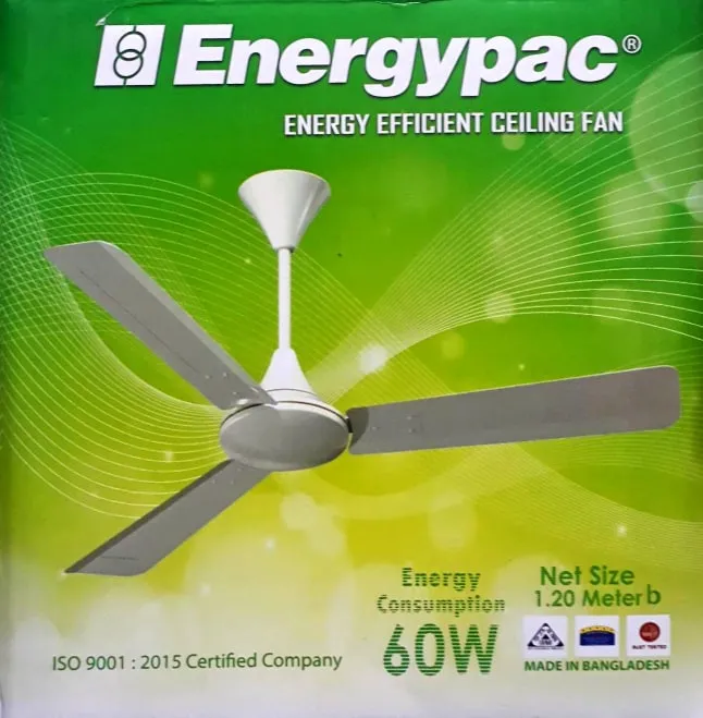 Energypac 48 ceiling fan (Off white) | Daraz.com.bd