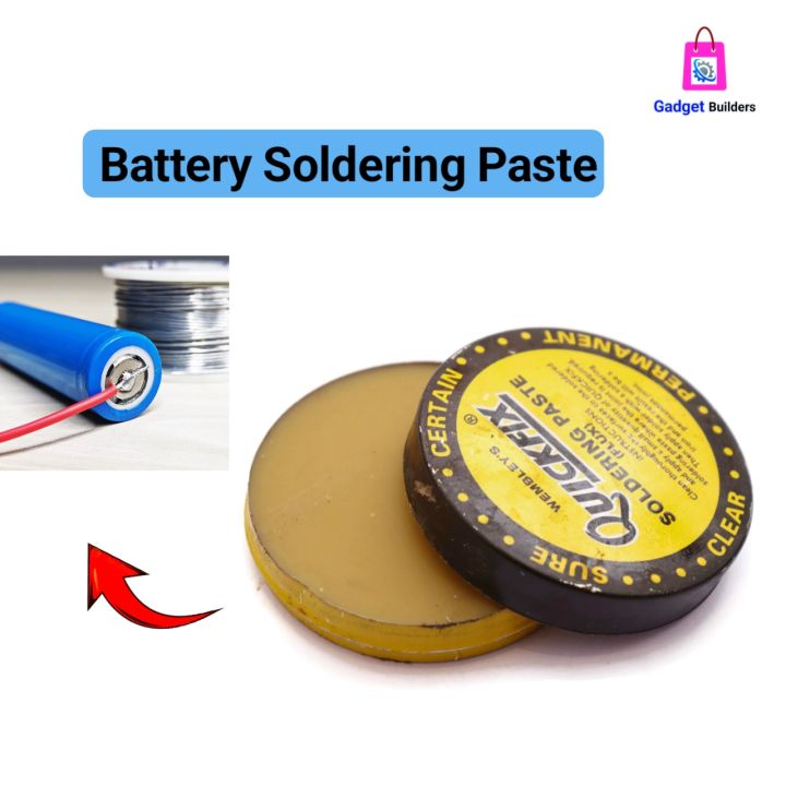 Quickfix Soldering Paste (Flux) | Soldering Rosin Flux Paste | Lithium ...