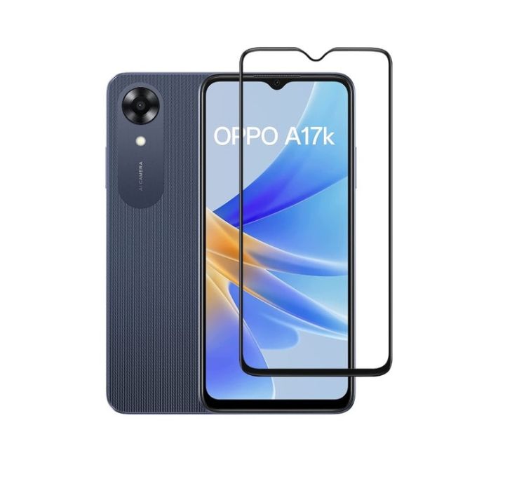 Oppo A17k Rainbow Tempered Glass Screen Protector Full Screen Coverage 0421
