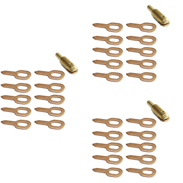 3X Straight Pull Rings Pads Chuck Stud Welder Spot Welding Kit Slide ...