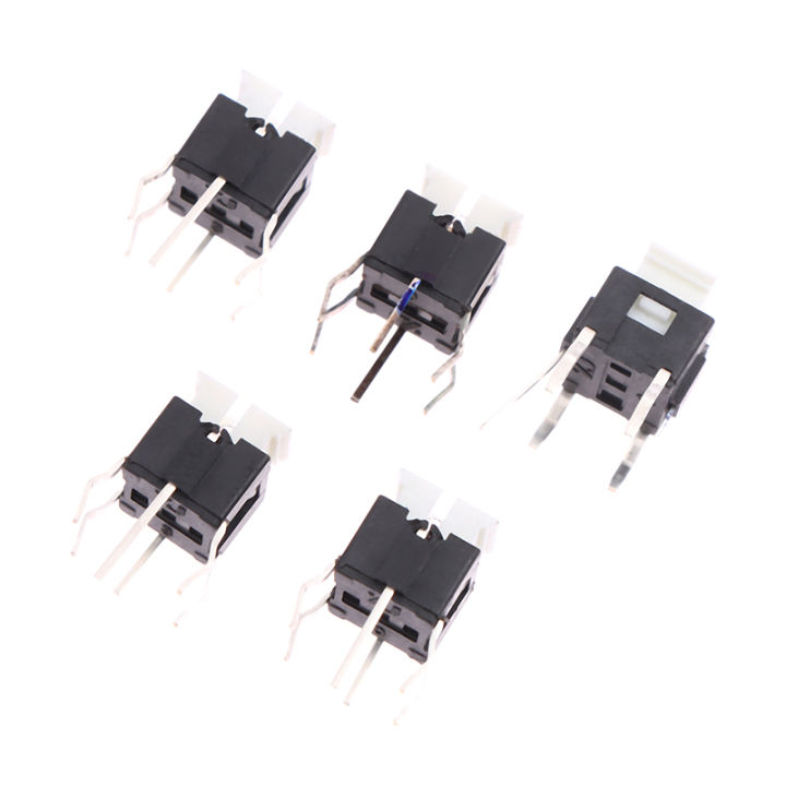 5Pcs TS-H002 6*6*7 Illuminated Tact Switch 4 Pin DIP Type Tactile ...