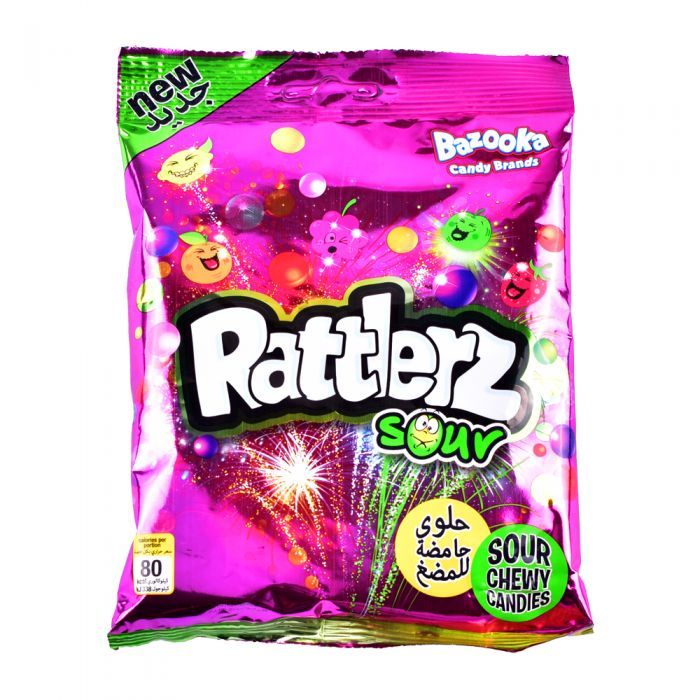 Bazooka Rattlerz Sour Chewy Candies 120g | Daraz.com.bd