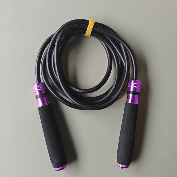 1LBS 460gram heavy skip rope ball bearing metal handle with sponge hiit ...