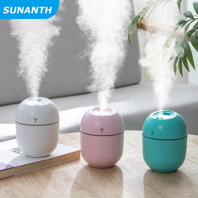 Mini Portable Air Humidifier 300ml USB Car Air Purifier Fogger Mist ...