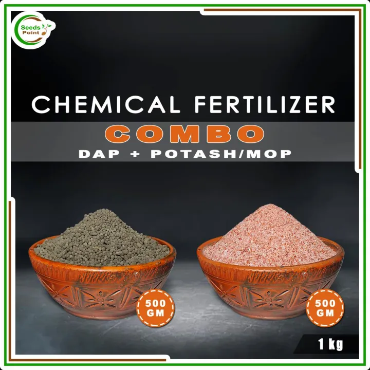 DAP + Potash/Mop (Chemical Fertilizer Combo) - 500+500 = 1 Kg | Daraz ...