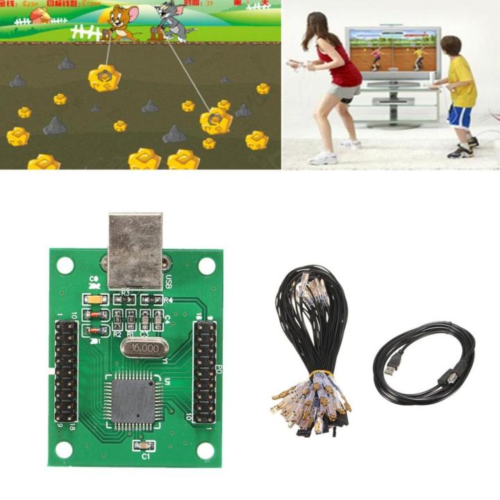 NEW Xin Mo Arcade to USB Controller Kit 2 Player MAME PC Keyboard ...