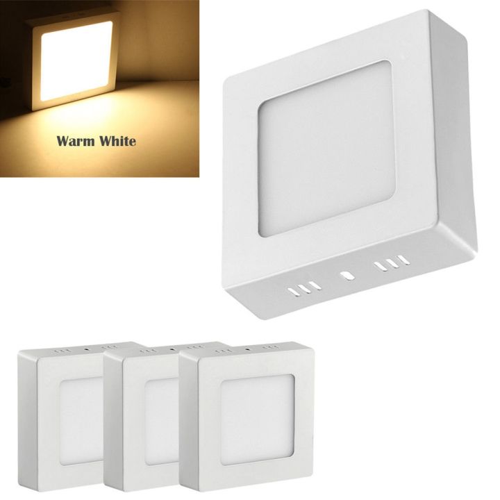 LED 6 Watt Surface Mounted Square Warm Light - LED 6W Surface Square ...