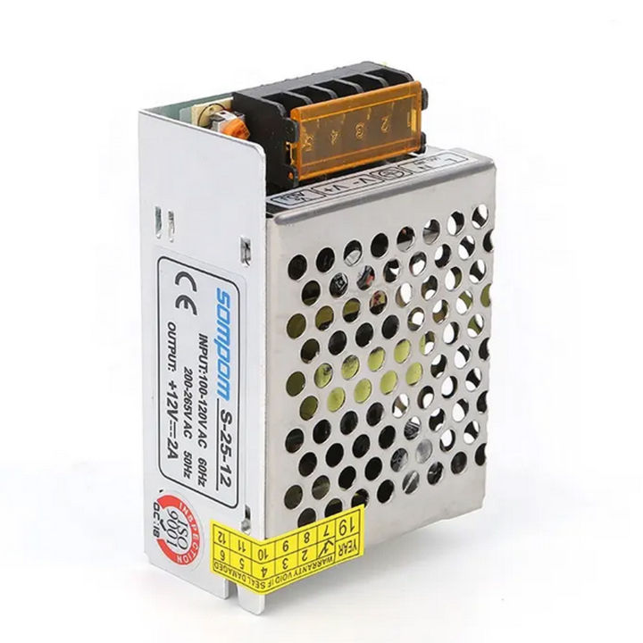 DC 12V 2A Switching Power Supply Indoor Aluminum Case LED Driver ...