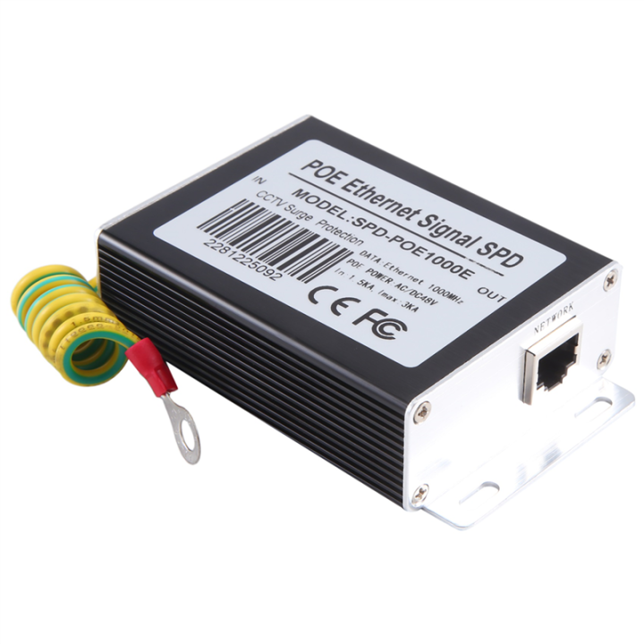 Single-Channel Gigabit POE POE Ethernet Signal 1000Mbps SPD Network ...