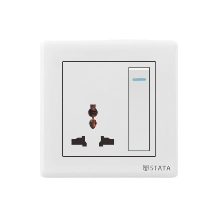 13A 3-Pin Multi Socket Universal with Switch | Three Pin Electrical ...