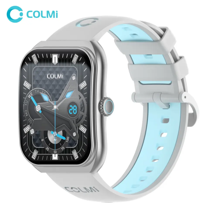Colmi P86 Curve Super Amoled Display Smartwatch Bluetooth Calling ...