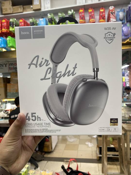 Hoco W35 Air 45hrs Play Over-Ear Bluetooth Headphone | Daraz.com.bd