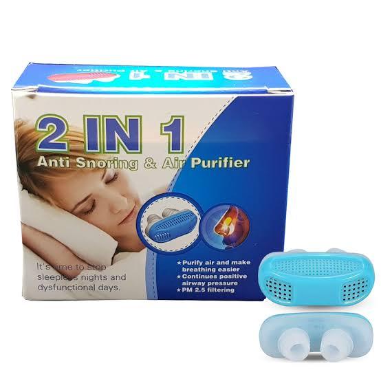 1/8 2 In 1 Anti Snoring Air Purifier Relieve Nasal Congestion Snoring ...