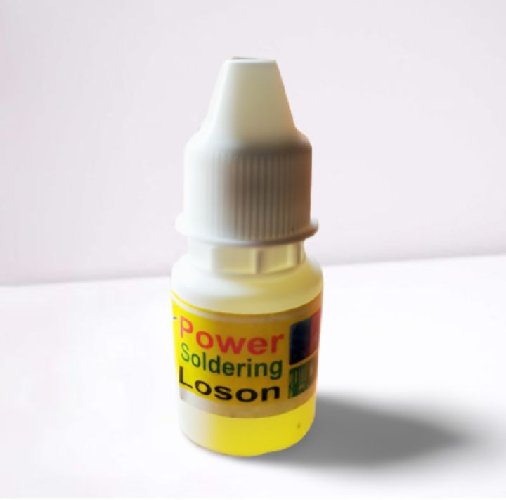 Power Soldering Loson Flux Stainless Steel White Plate Iron 18650 ...