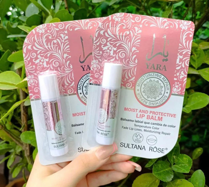 YARA Sultana Rose Moist and Protective Lip Balm 4.5gm 1piece | Daraz.com.bd