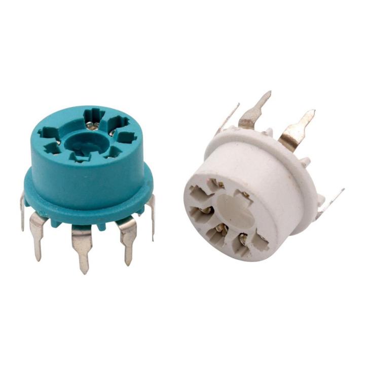 7Pin Plastic Vacuum Tube Socket Valve Base for B&W 6J1 6Z4 6X4 12AE6 ...