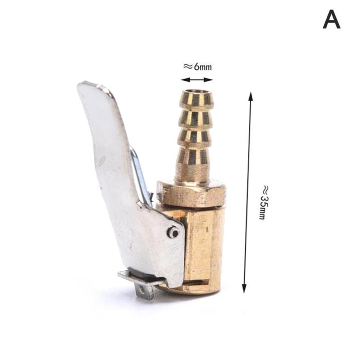 Car Air Pump Thread Nozzle Adapter Truck Tire Inflator Head Valve Clip ...