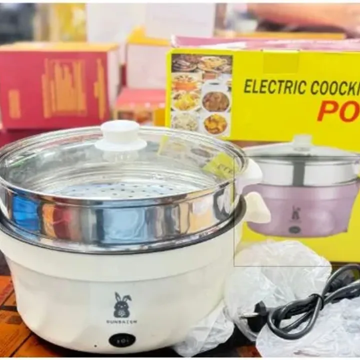Big Multi Cooker Runbaisen 3.5 L Electric Pot 1200 Watt marbel Cooting ...